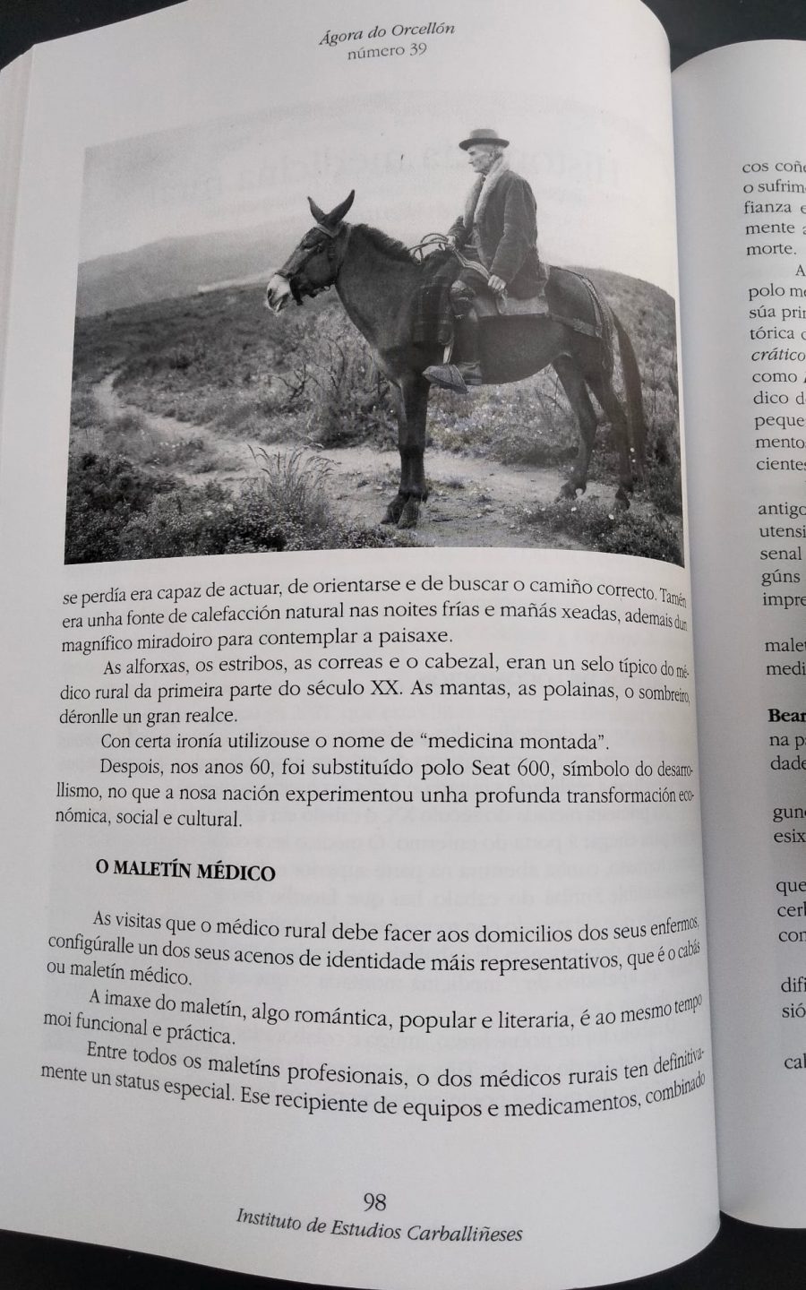 Médico rural presente en la revista Ágora do Orcellón - Museo Medico ...